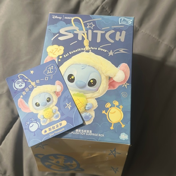 Miniso | Toys | Stitch Vinyl Plush Toy Pop Martopen Box But Package ...
